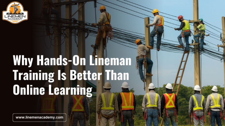 Why Hands-On Lineman Training Is Better Than Online Learning | Lineman ...